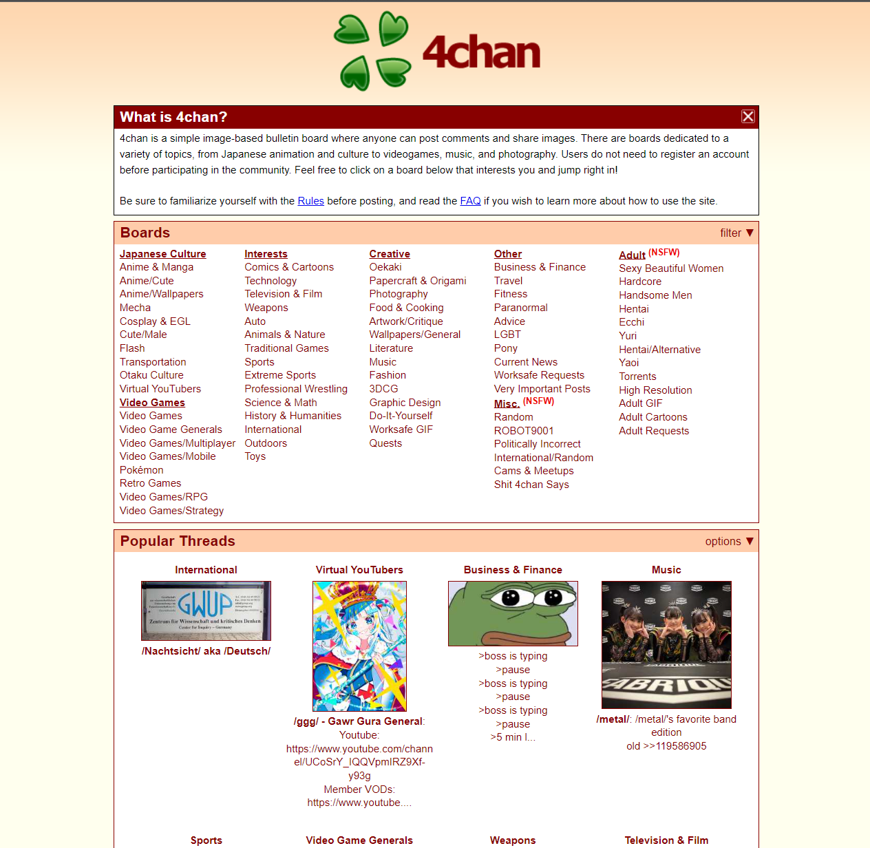 4chan - AllChans